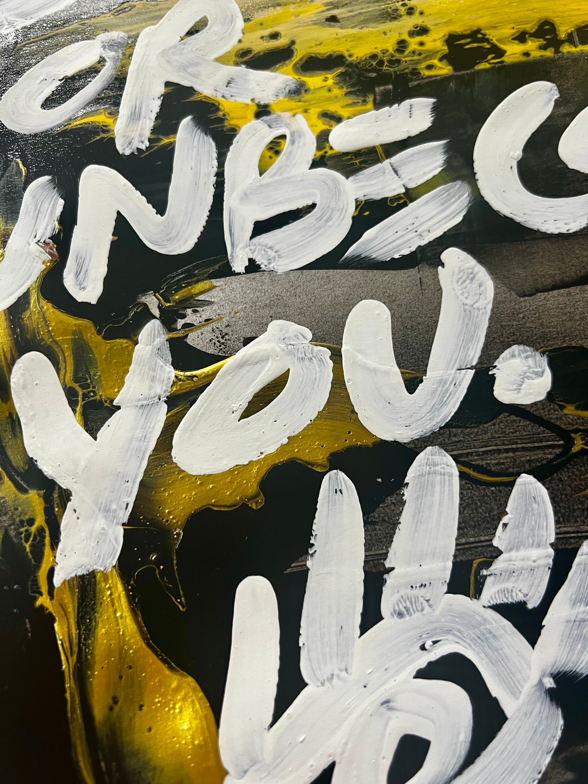 The Path / Black & Yellow / Archival Paper Mantra / BOGO Originals / J ...