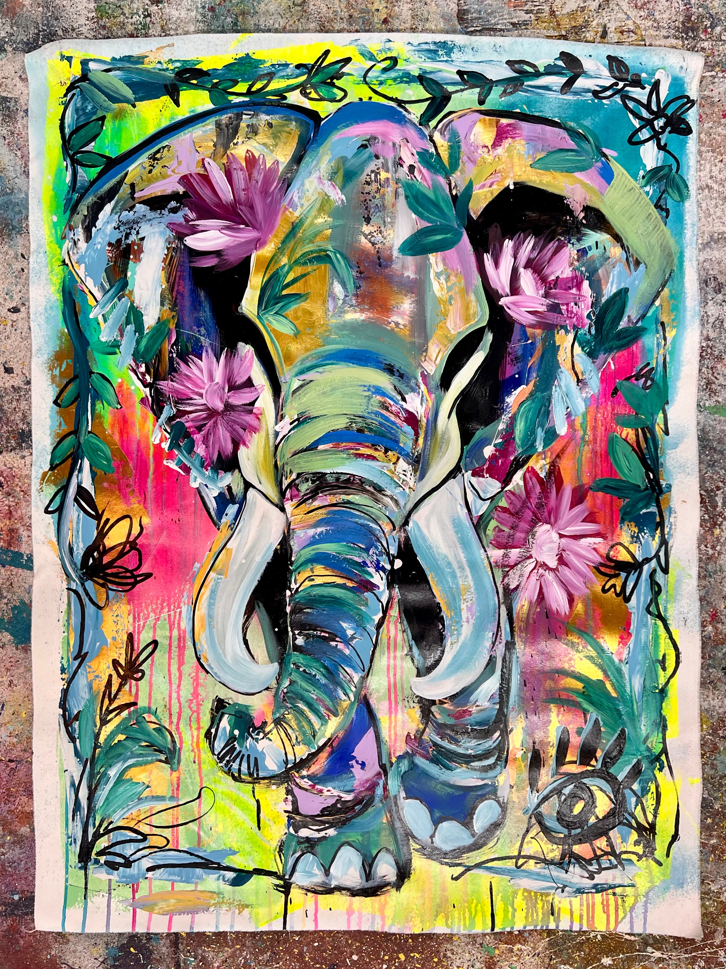 Give Yourself a Happy Home / Elephant / Sunday Collection / November 2 ...